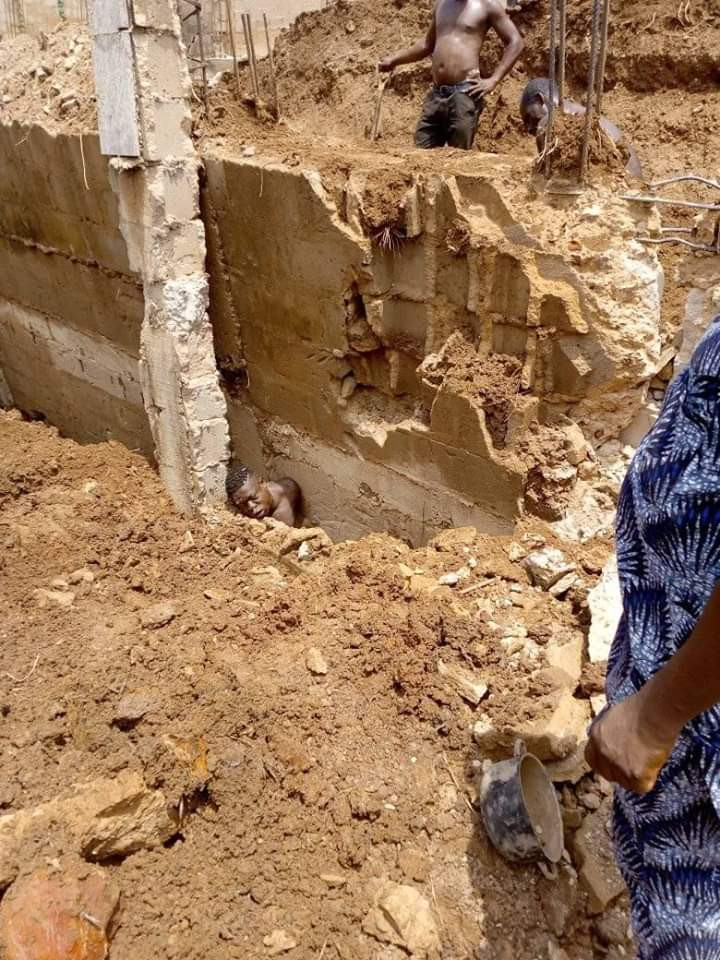 Man Working At Building Site In Enugu Dies After Underground Foundation ...