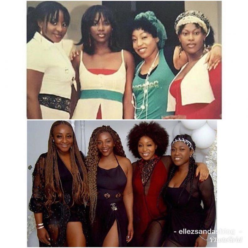 Ini Edo, Genevieve Nnaji, Rita Dominic & Uche Jombo Reunites To ...