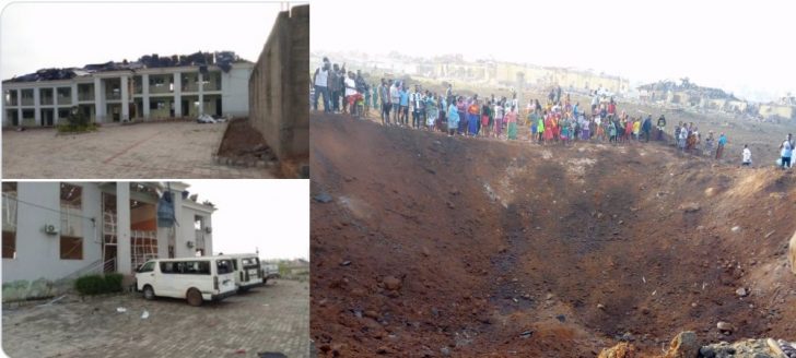 Asteroid in Akure: Ondo State governor visits scene of Akure explosion ...