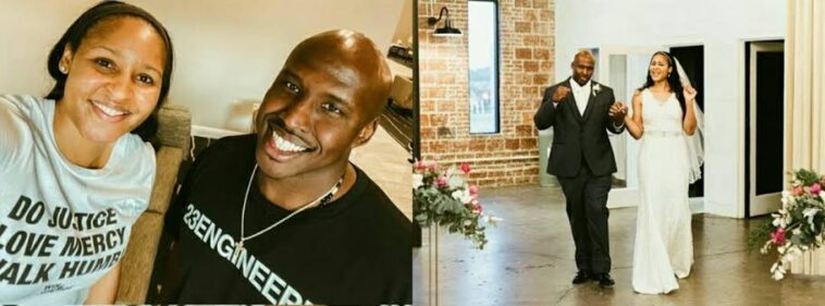 Basketball Star, Maya Moore Marries Jonathan Irons, The Man She Helped ...