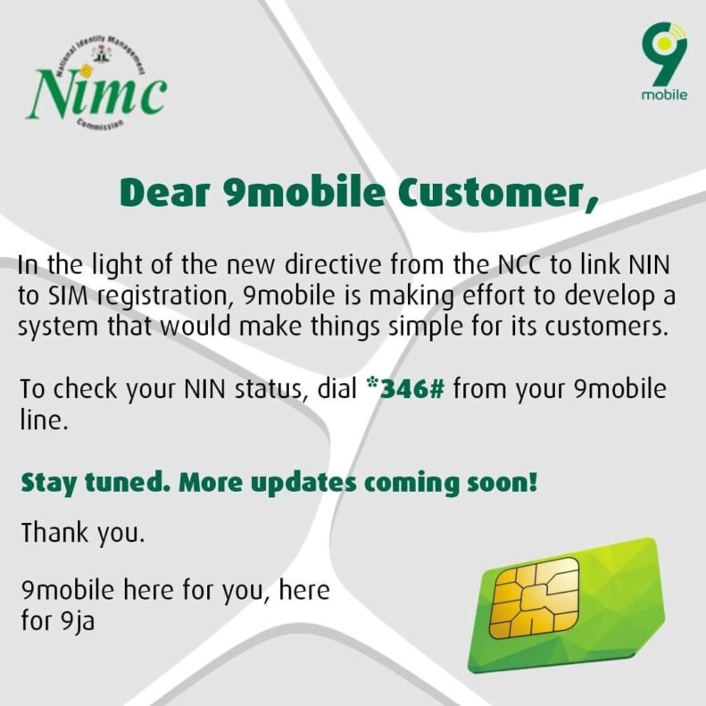 How to link NIN to sim card: How to check National Identification ...