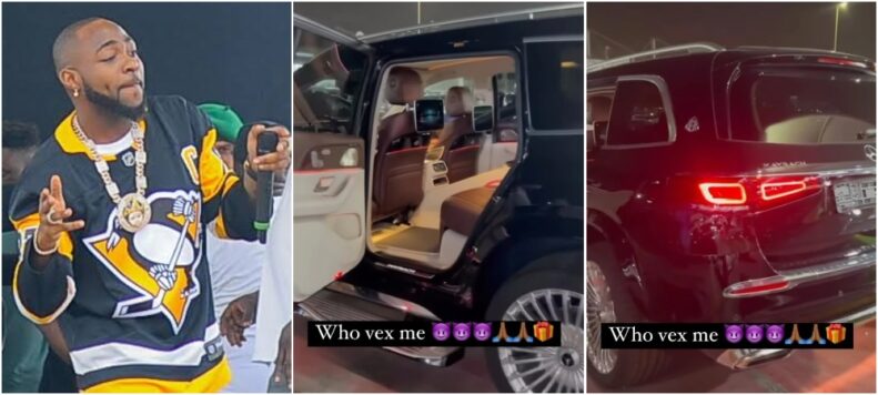Davido Buys New Mercedez Benz Maybach After Selling Out 02 Arena In ...