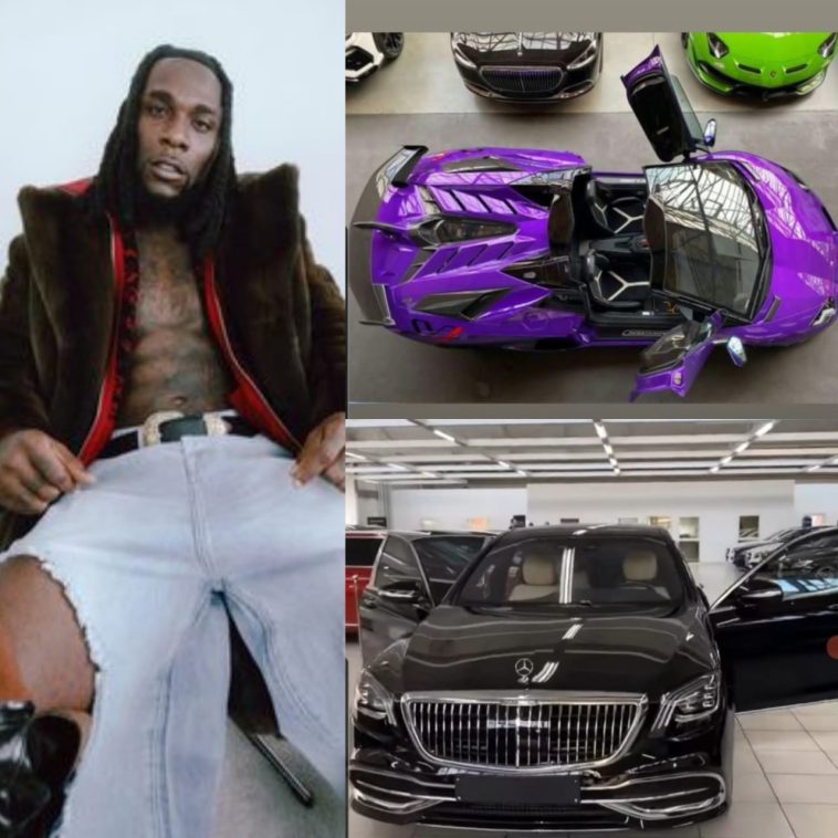 Burna Boy Shows Off His New Lamborghini Aventador SVJ Worth $1m And ...