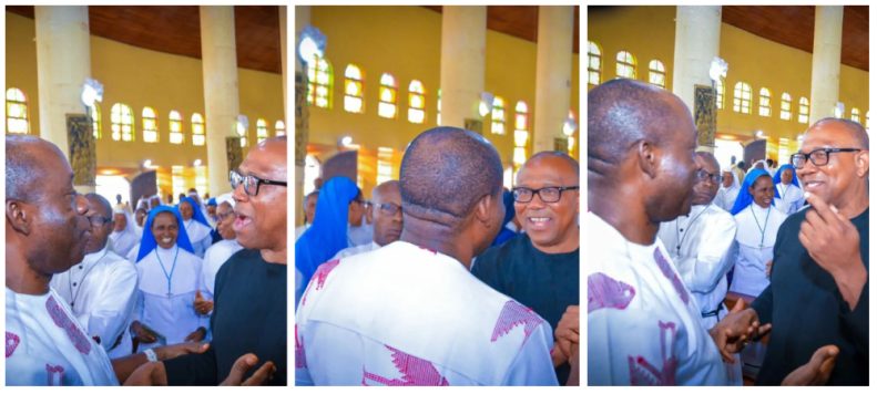 Soludo Meets Peter Obi At Catholic Church, Says They'll Iron Out Their ...