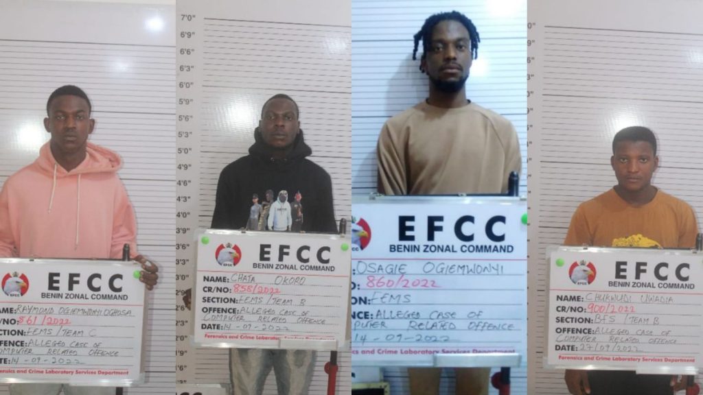 Four 'Yahoo Boys' Beg Court: Please Have Mercy, This Is Our First Time, We're Sorry | Kanyi ...