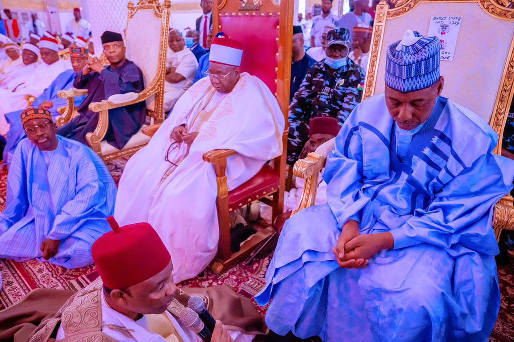 PHOTOS: Yemi Osinbajo, Governors, Attend Shehu Of Borno Daughter’s ...