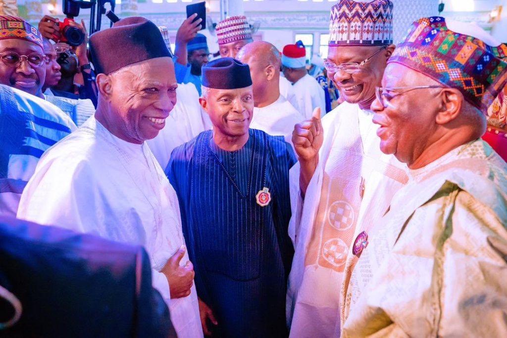 PHOTOS: Yemi Osinbajo, Governors, Attend Shehu Of Borno Daughter’s ...