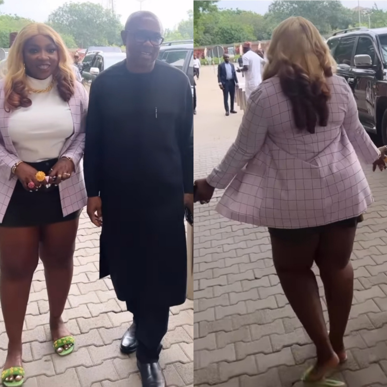 Anita Joseph Reacts As Nigerians Criticizes Her For Wearing Miniskirt To Meet Peter Obi | Kanyi ...