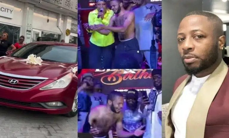Nigerian Man Cries For Joy As He Wins Brand New Car From Tunde Ednut ...