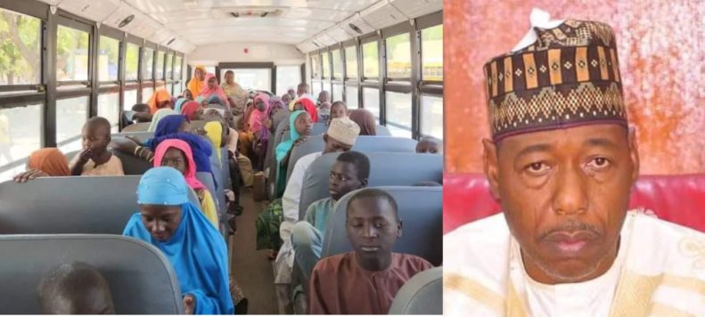 Borno Governor, Babagana Zulum Receives 1,300 Nigerian Refugees From ...