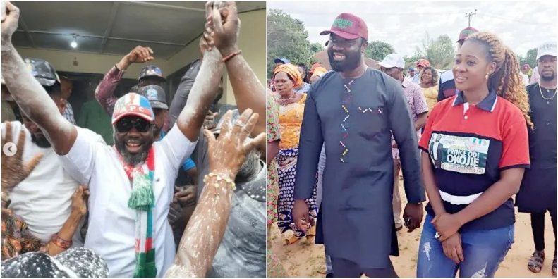 #NigeriaDecides2023: Mercy Johnson’s Husband, Odianosen Okojie Wins ...