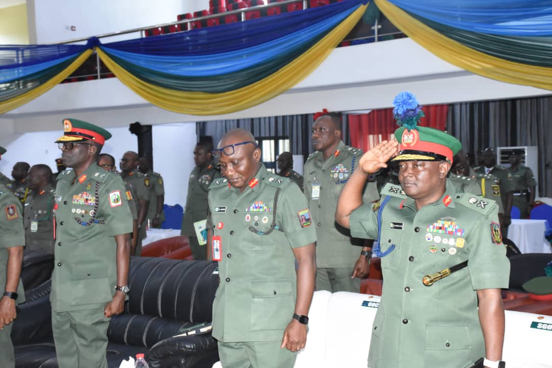 Pictures from Nigerian Army's First Senior Command and Leadership ...