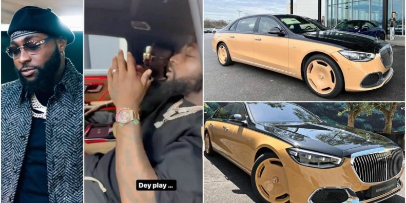 Davido Spends Almost N400 Million On New 2023 Maybach Virgil Abloh ...