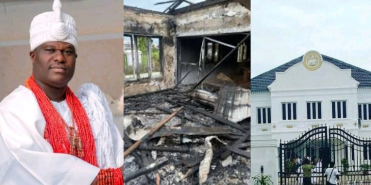 Fire Razes Ooni Of Ife’s Palace [Photos/Video] | Kanyi Daily News