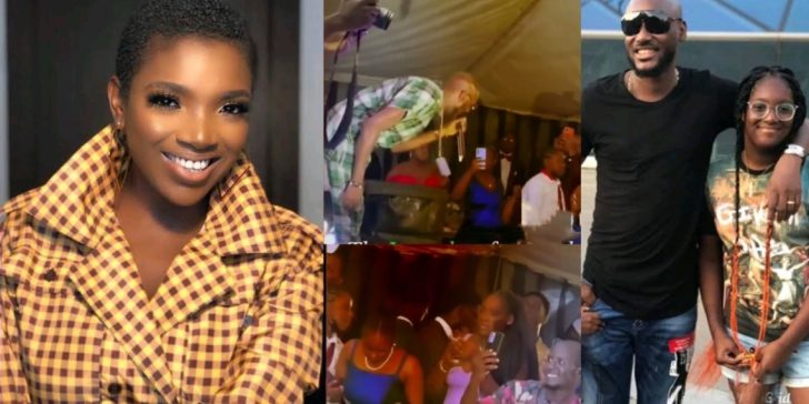 Annie Idibia Gushes As 2face Performs "African Queen" At Daughter’s ...