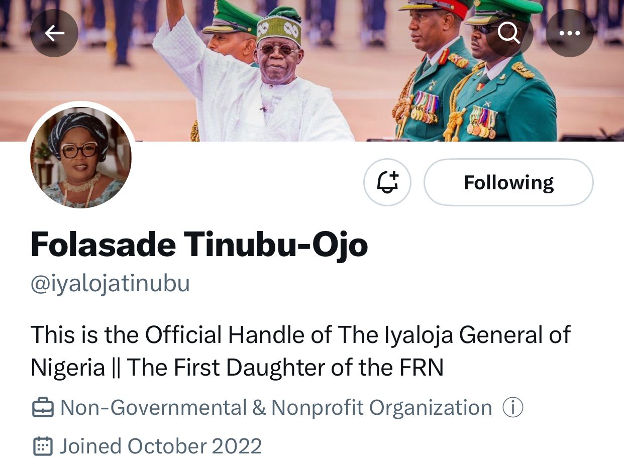 Folasade Tinubu-Ojo Names Herself "Iyaloja-General Of Nigeria, First ...