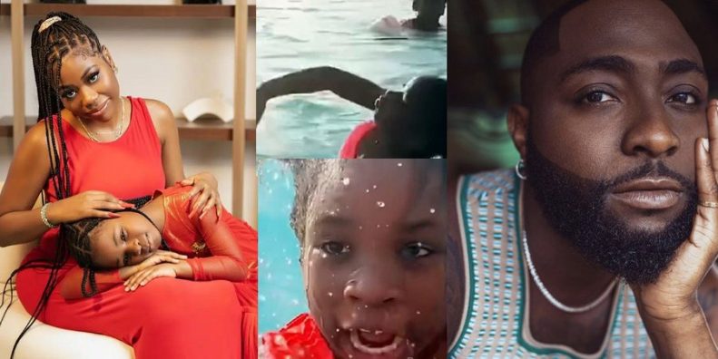 Nigerians Reacts As Davido’s Babymama, Sophia Momodu Takes Daughter ...