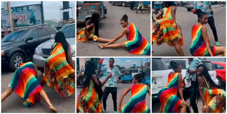 Nigerians Reacts As Janemena And Korra Obidi Twerks On Busy Road [Video ...