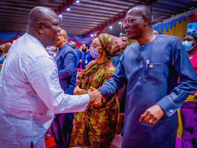 Lagos Gov. Sanwo-Olu Celebrates Predecessor, Akinwunmi Ambode On 60th ...