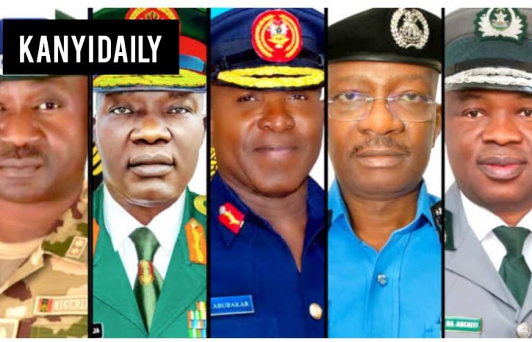 Profiles Of Nigeria's New Service Chiefs | Kanyi Daily News
