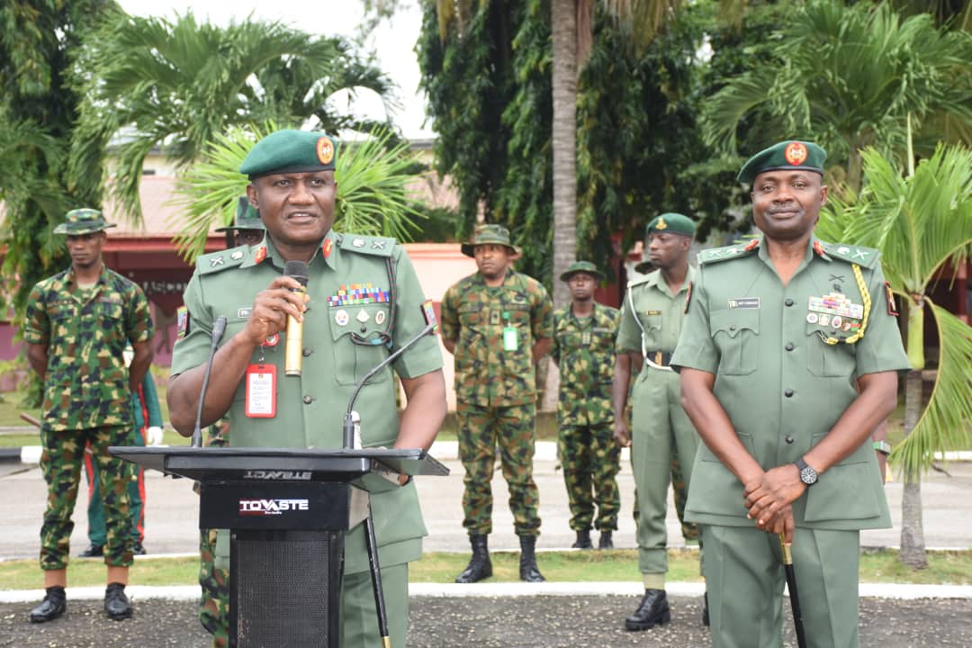 Major General MT Usman Assumes Command As GOC 81 Division | Kanyi Daily News