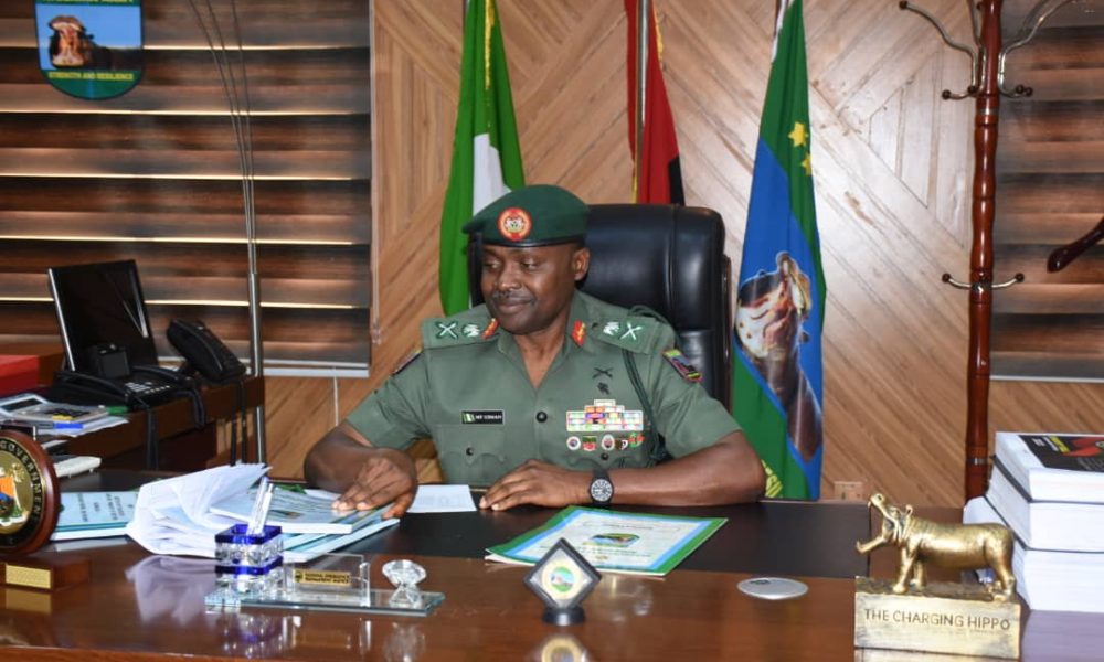Major General MT Usman Assumes Command As GOC 81 Division | Kanyi Daily News