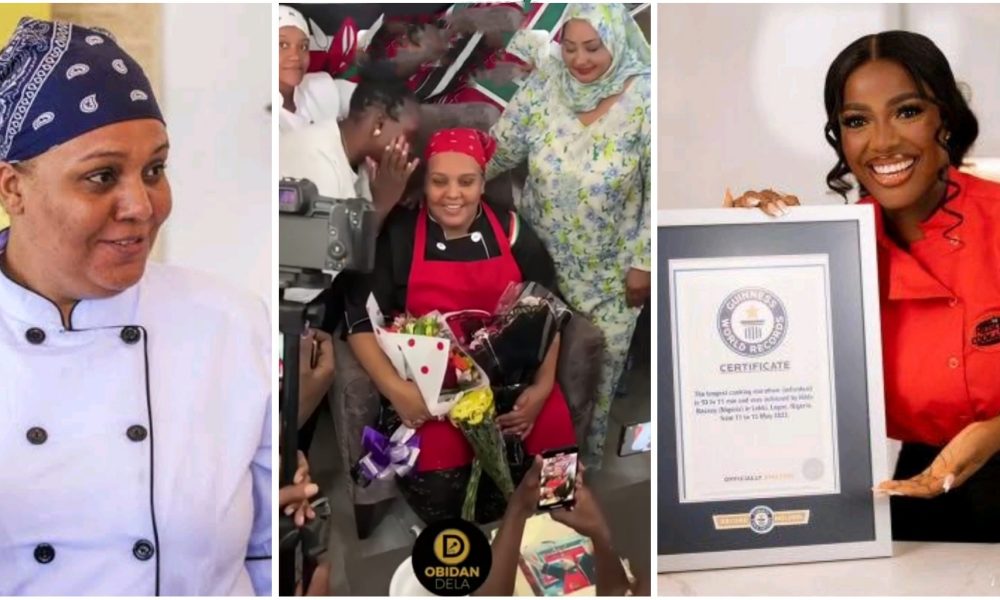 Kenyan Chef, Maliha Mohammed Finally Breaks Hilda Baci’s Guinness World ...