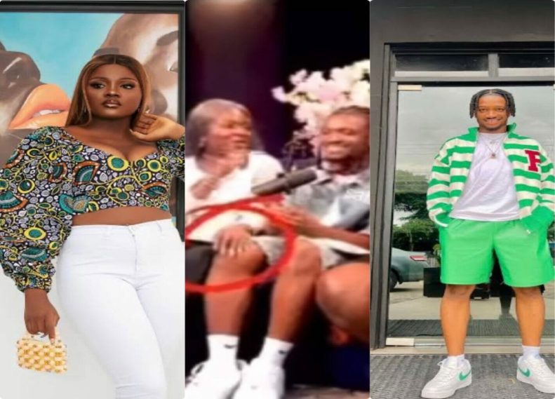 Tiktok Influencer, SoftMadeIt Stops Jenni Frank From Touching Him During Interview [Video ...