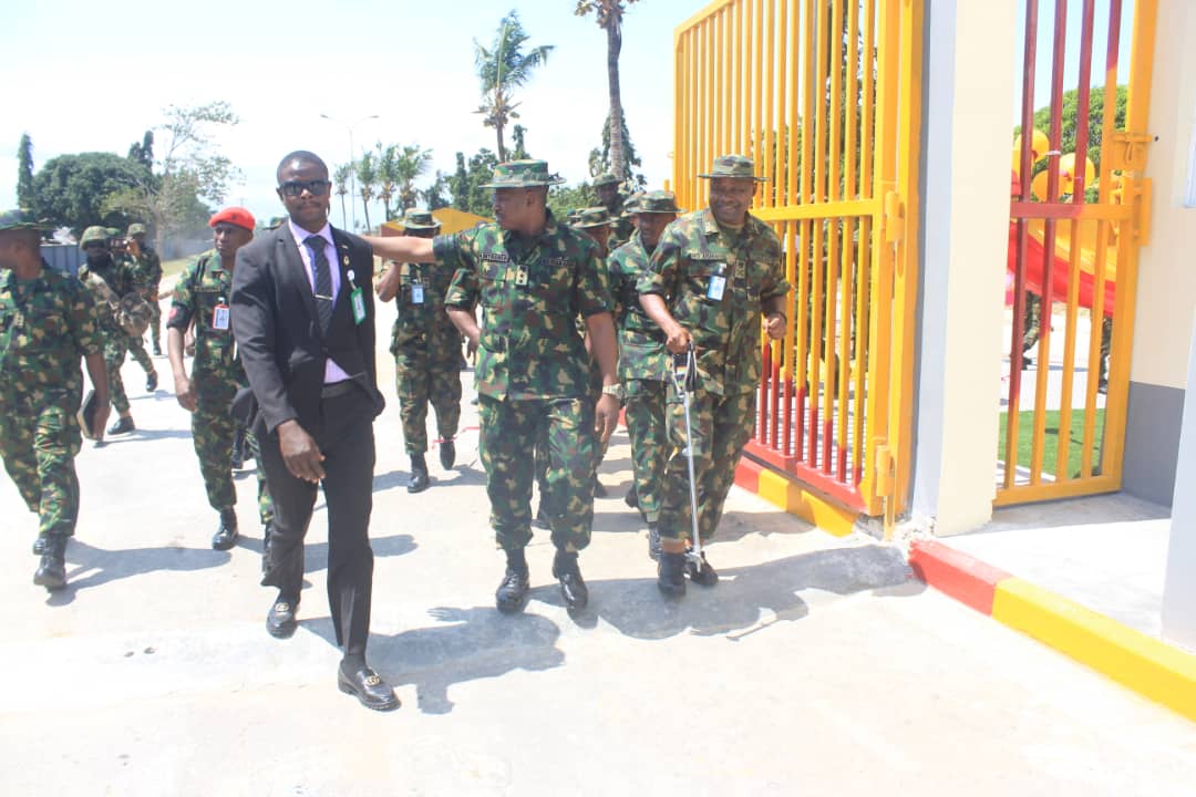 GOC 81 Division commissions 243 Battalion Barracks Main Gate | Kanyi Daily News