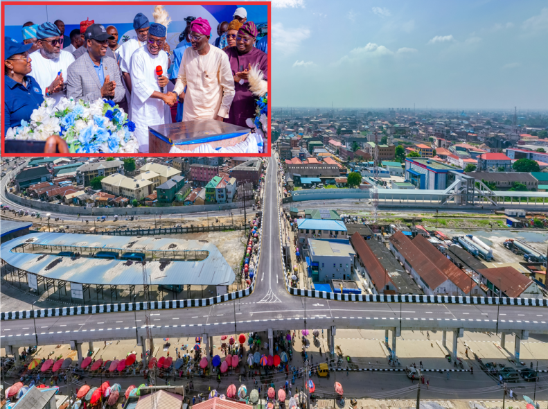 Lagos Government Inaugurates Oyingbo Flyover For Red Line Rail | Kanyi ...
