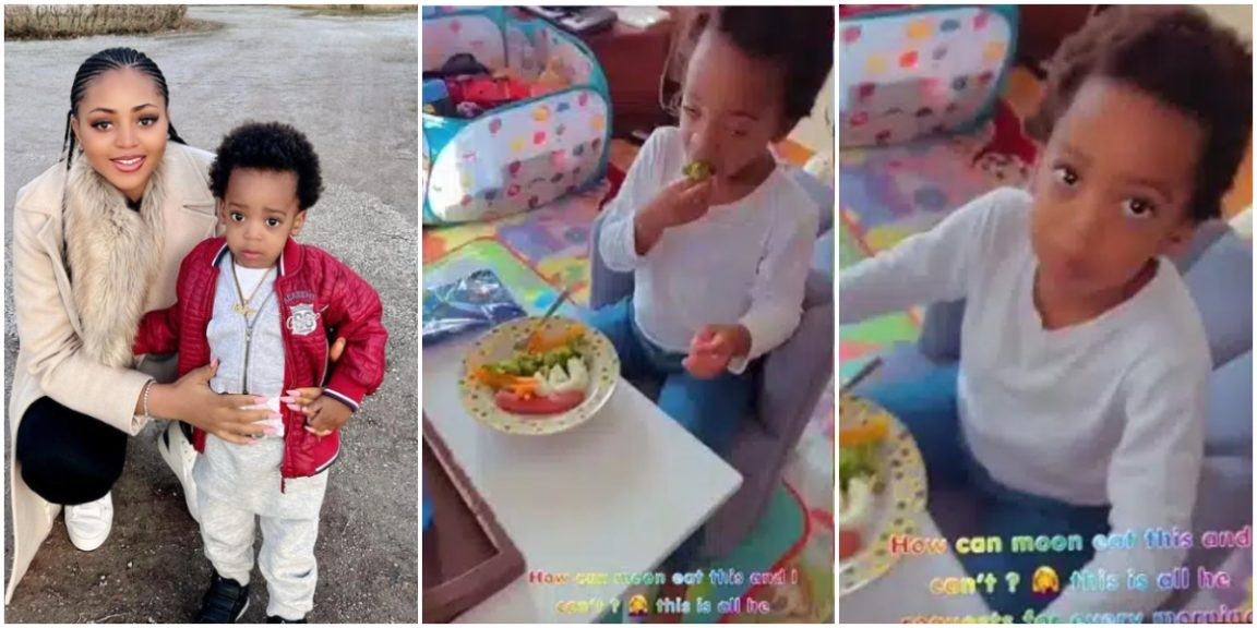 Regina Daniels Reveals The Food Her 3-Year-Old Son Munir Demands Every ...
