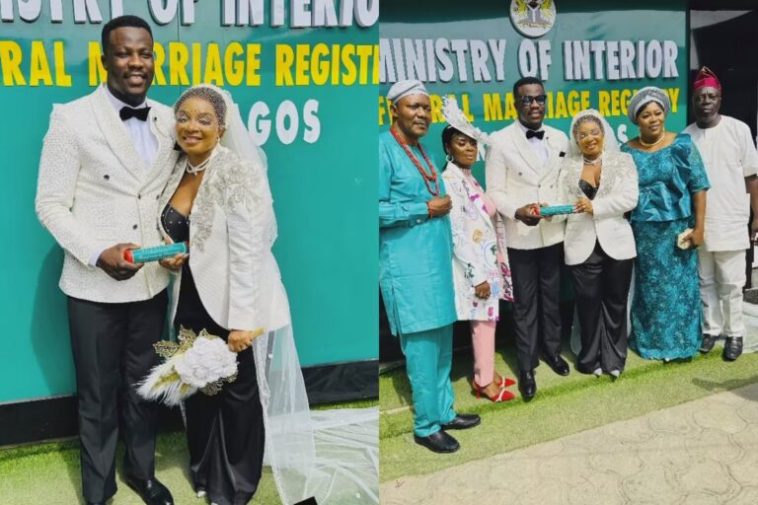 BBNaija's Queen Mercy Atang Ties The Knot Legally With Husband, David ...