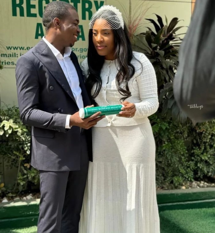 Theophilus Sunday Legally Ties The Knot With Ashlee White [Photos ...