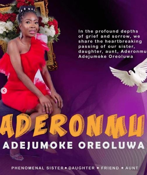 Actress Aderounmu Adejumoke Dies At 40, Burial Arrangements Announced | Kanyi Daily News