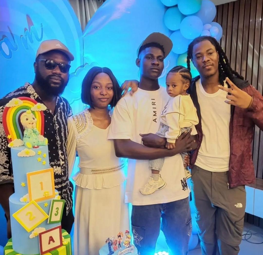Bella Shmurda Attends Late Mohbad’s Son, Liam's 1st Birthday Celebration [Photos/Video] | Kanyi ...