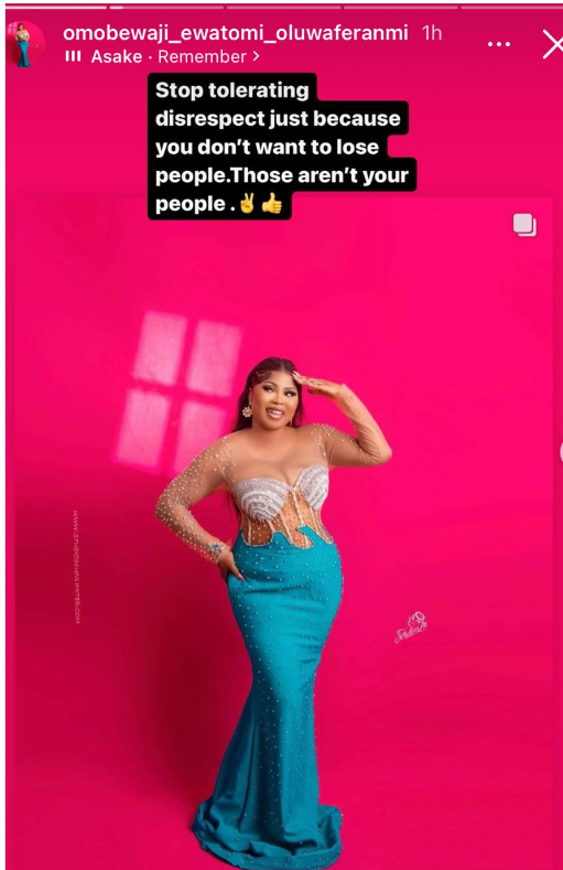 "Stop Tolerating Disrespect Because You Don’t Want To Lose People” – Portable’s Wife Omobewaji ...