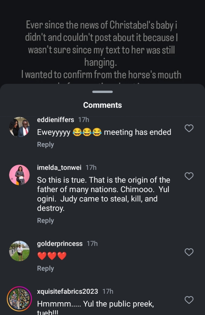 Reactions As Christabel Forsman Announces She Has A Child With Yul Edochie | Kanyi Daily News