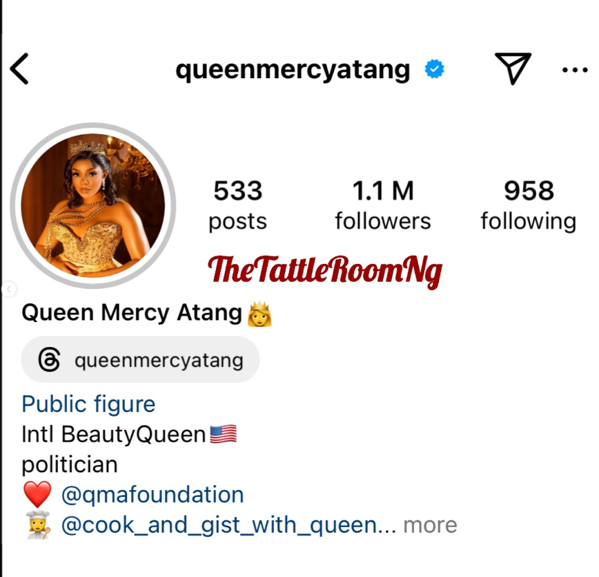 Queen Mercy Atang Unfollows Husband, Deletes Wedding Photos Months ...