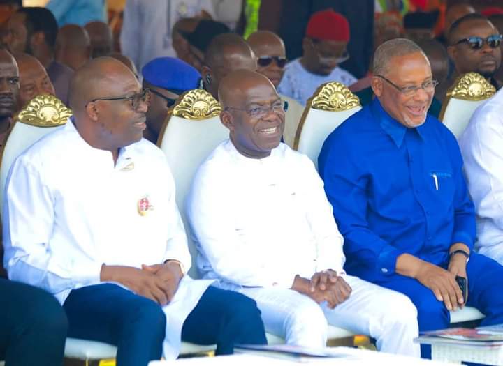 PHOTOS: Governor Sim Fubara, Alex Otti, other dignitaries attend burial ...