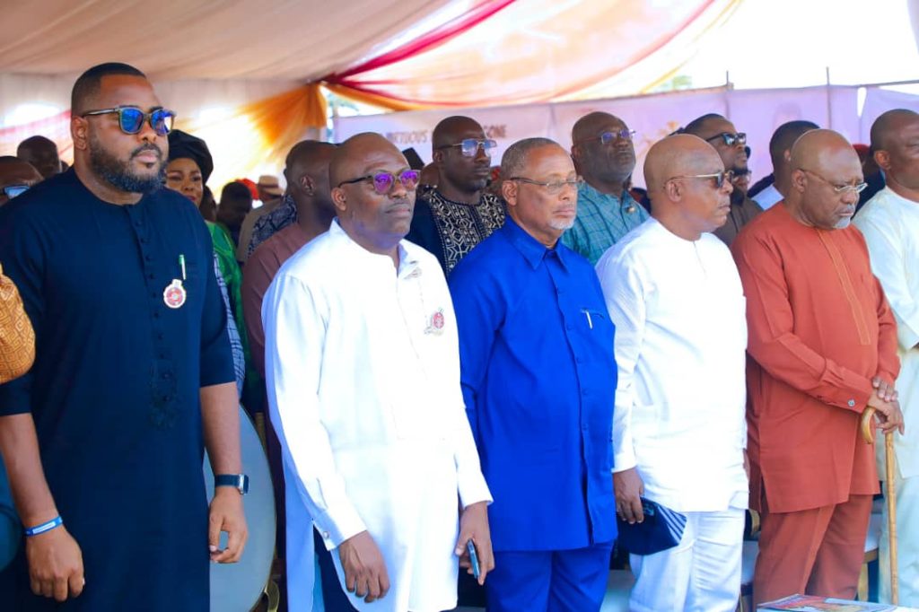 PHOTOS: Governor Sim Fubara, Alex Otti, other dignitaries attend burial ...