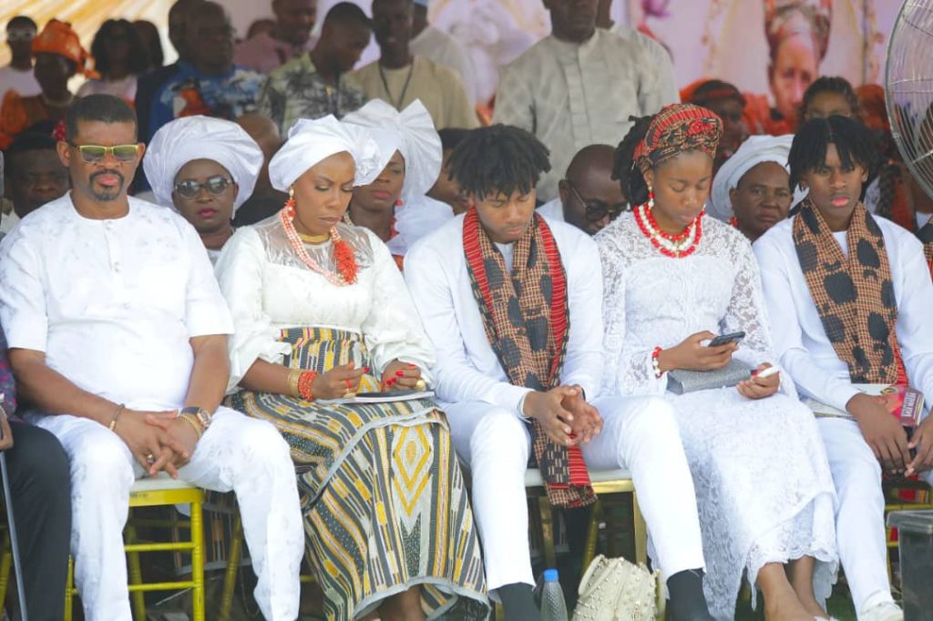 PHOTOS: Governor Sim Fubara, Alex Otti, other dignitaries attend burial ...