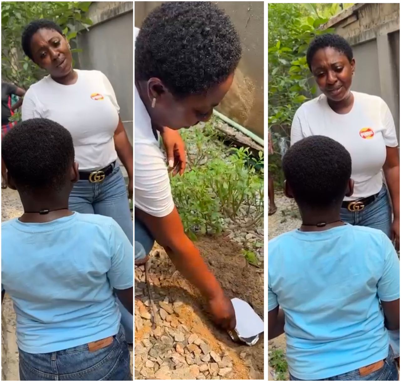 Actress Yvonne Jegede And Her Son Hold "Funeral" For Their Dead Pet Fish [Video] | Kanyi Daily News