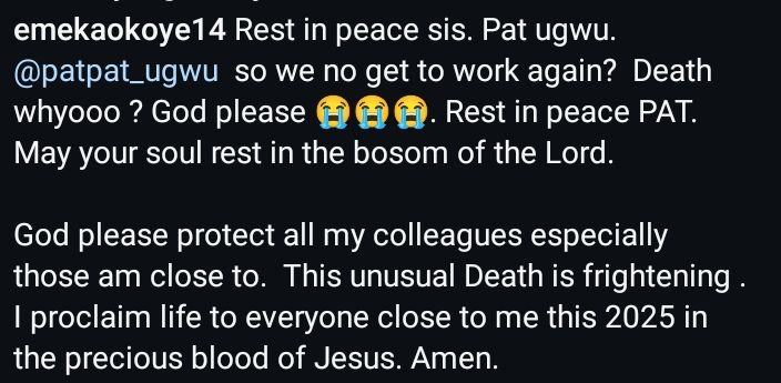 Actress Pat Ugwu Dies At 35 | Kanyi Daily News