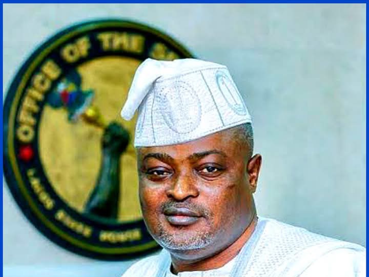 Impeached Speaker Mudashiru Obasa Storms Lagos Assembly With Heavy ...