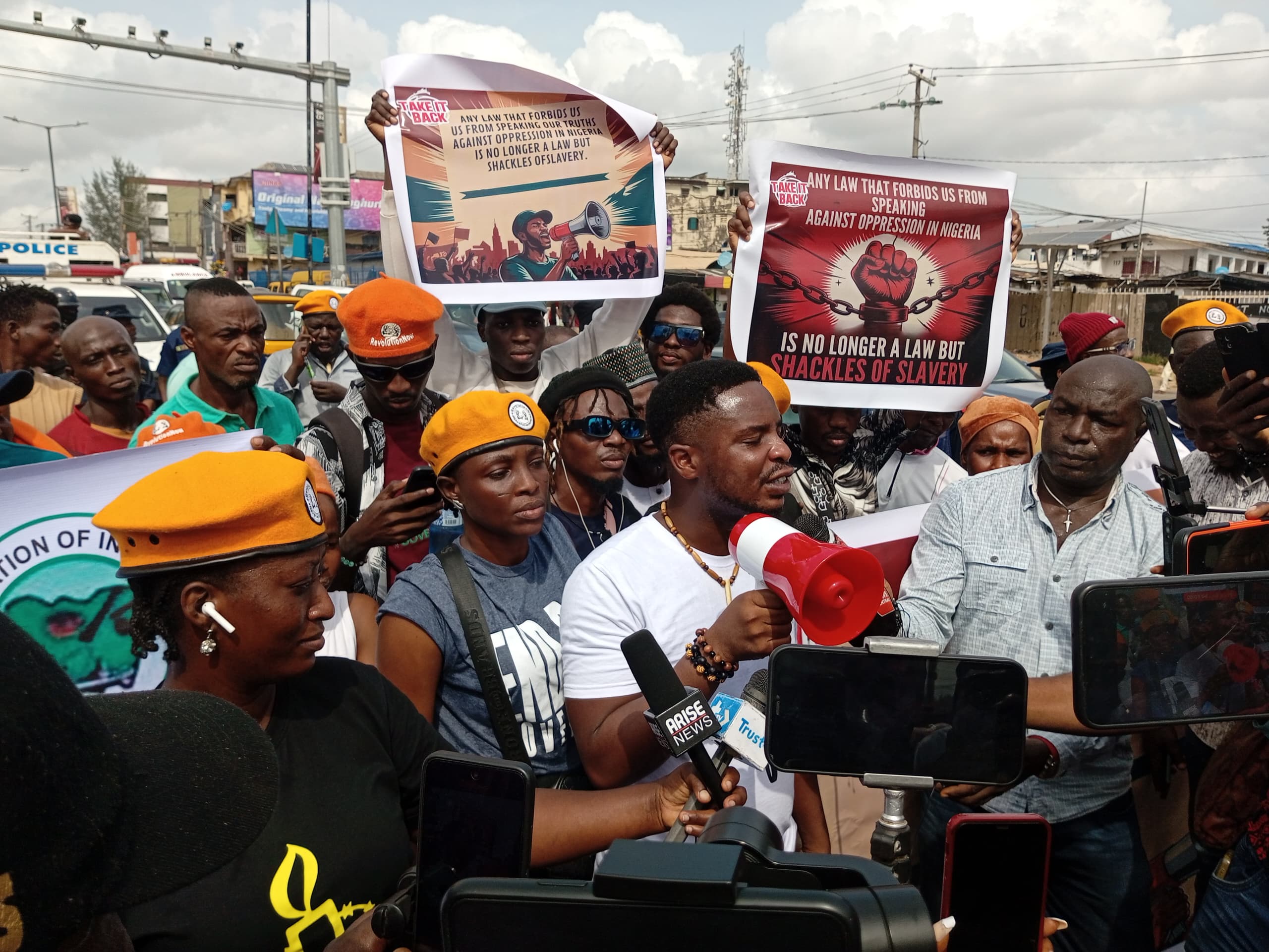 Take It Back Movement Begins Protest In Lagos And Abuja Despite Police ...