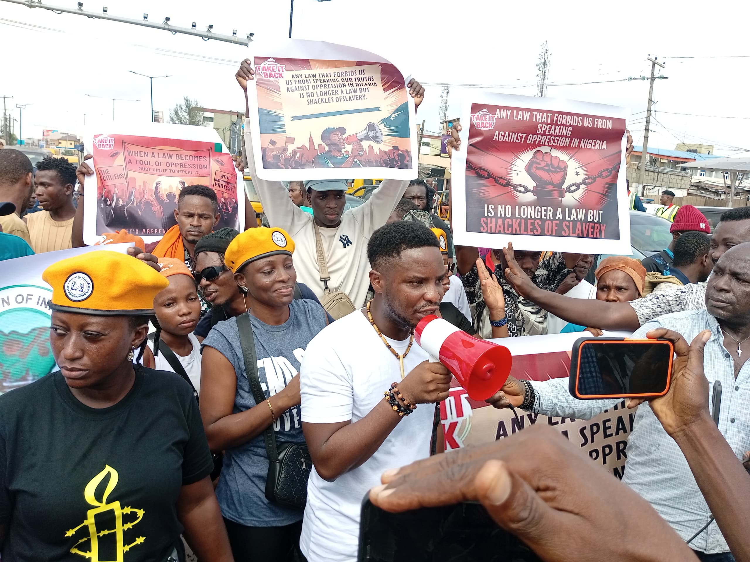 Take It Back Movement Begins Protest In Lagos And Abuja Despite Police ...