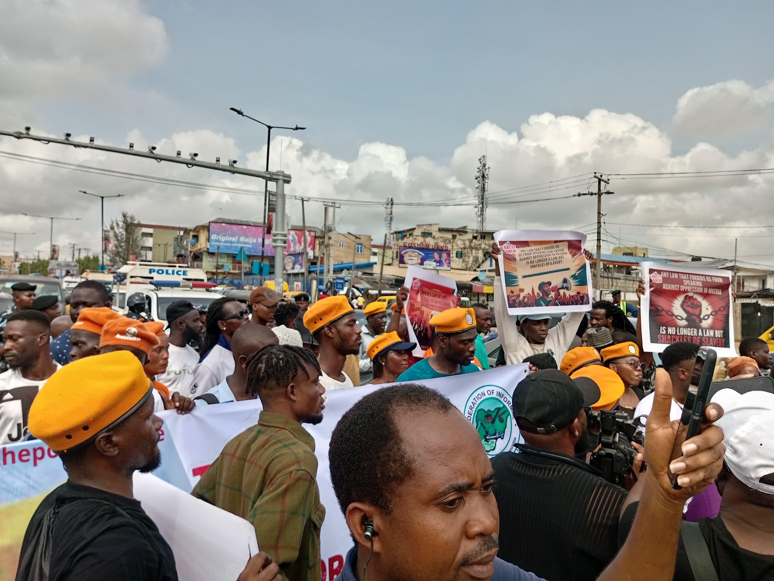 Take It Back Movement Begins Protest In Lagos And Abuja Despite Police ...
