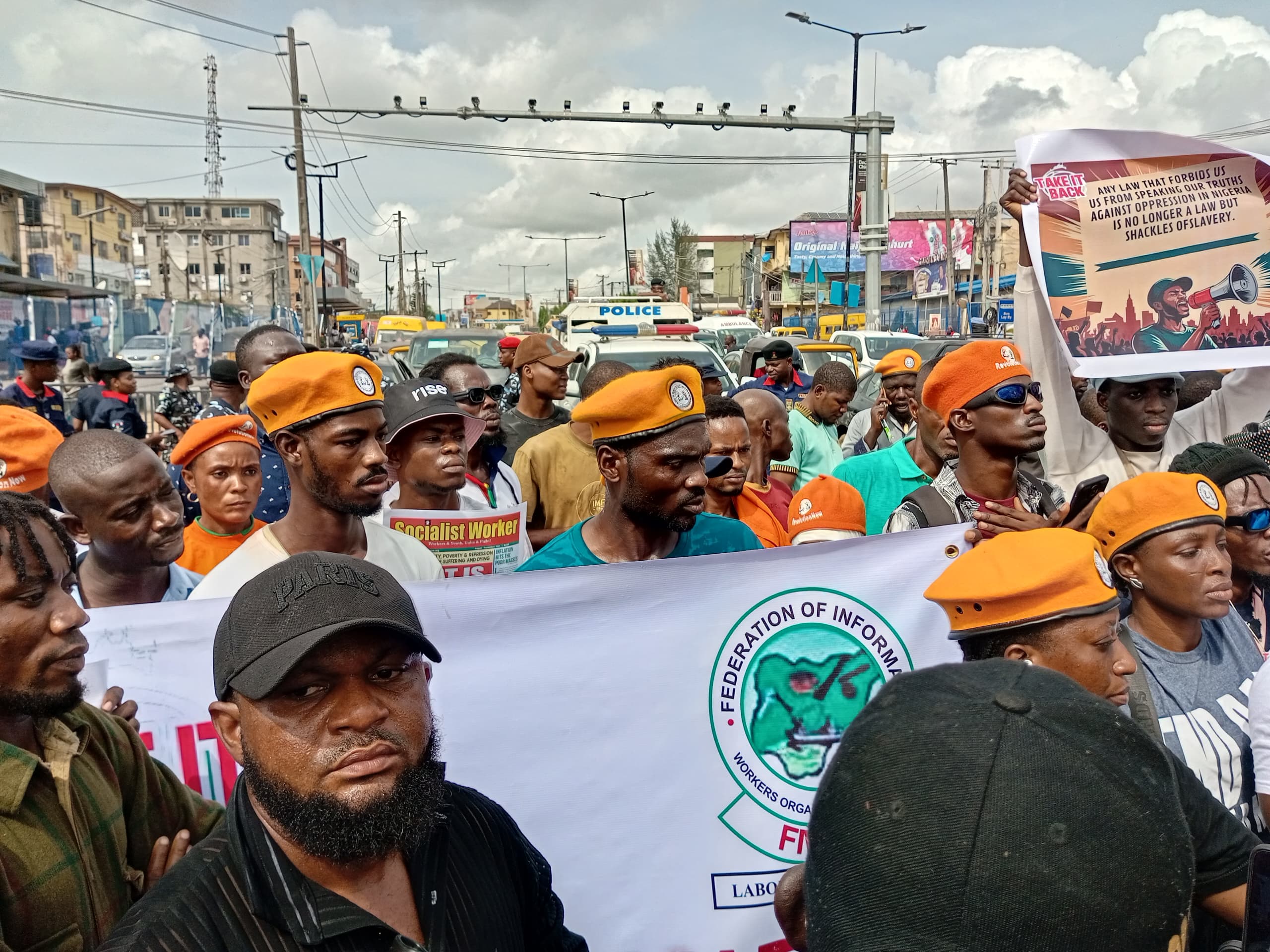 Take It Back Movement Begins Protest In Lagos And Abuja Despite Police ...