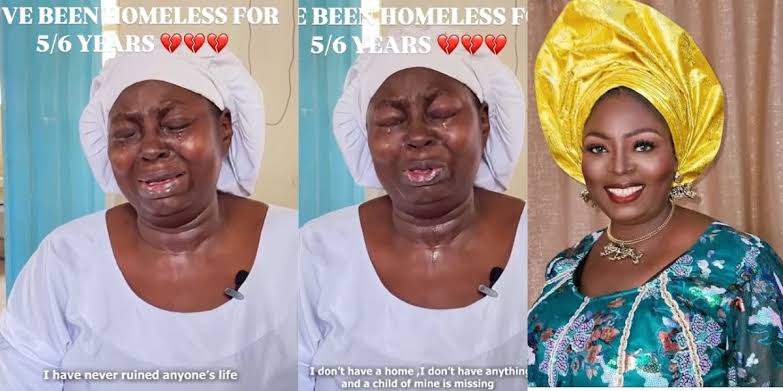 "I’m Sick And Homeless, My Child Is Missing" - Jumoke George Cries For ...