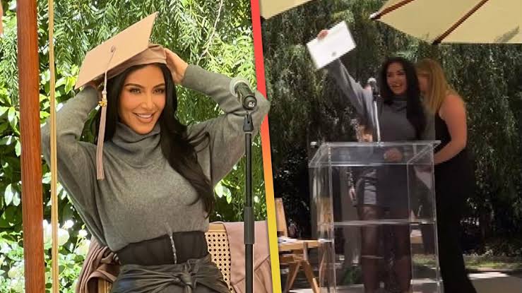Kim Kardashian Finally Graduates From Law School After Six Years ...
